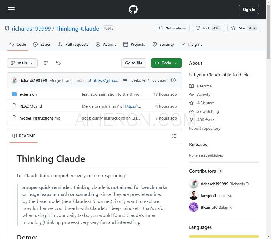 Thinking-Claude ，让Claude具备更深层次的思考能力