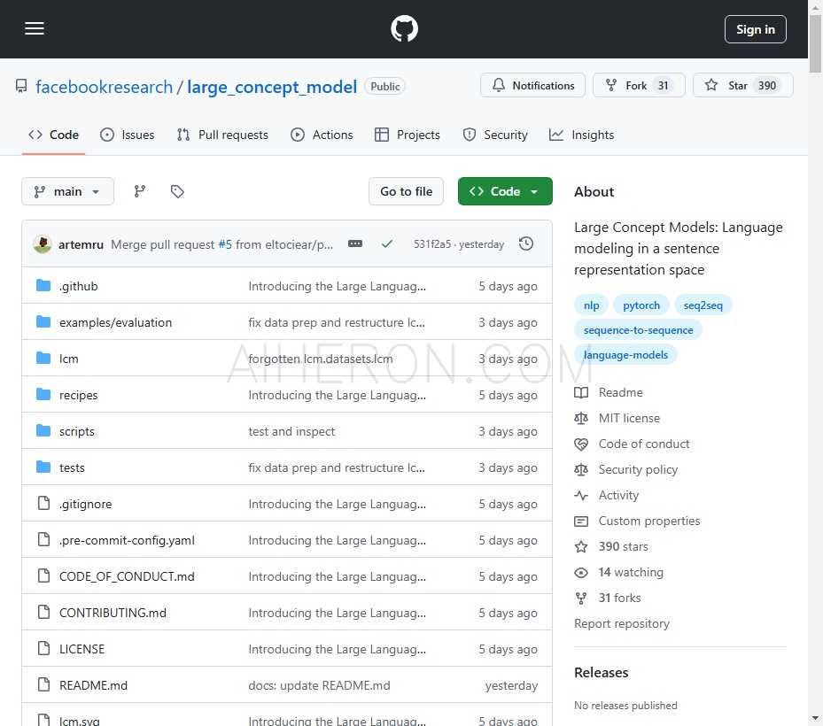Large Concept Models | AI导航网站