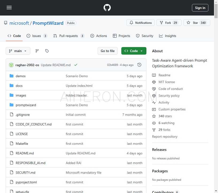 PromptWizard ，一款智能化的提示优化工具，助力提升大语言模型的任务执行能力。