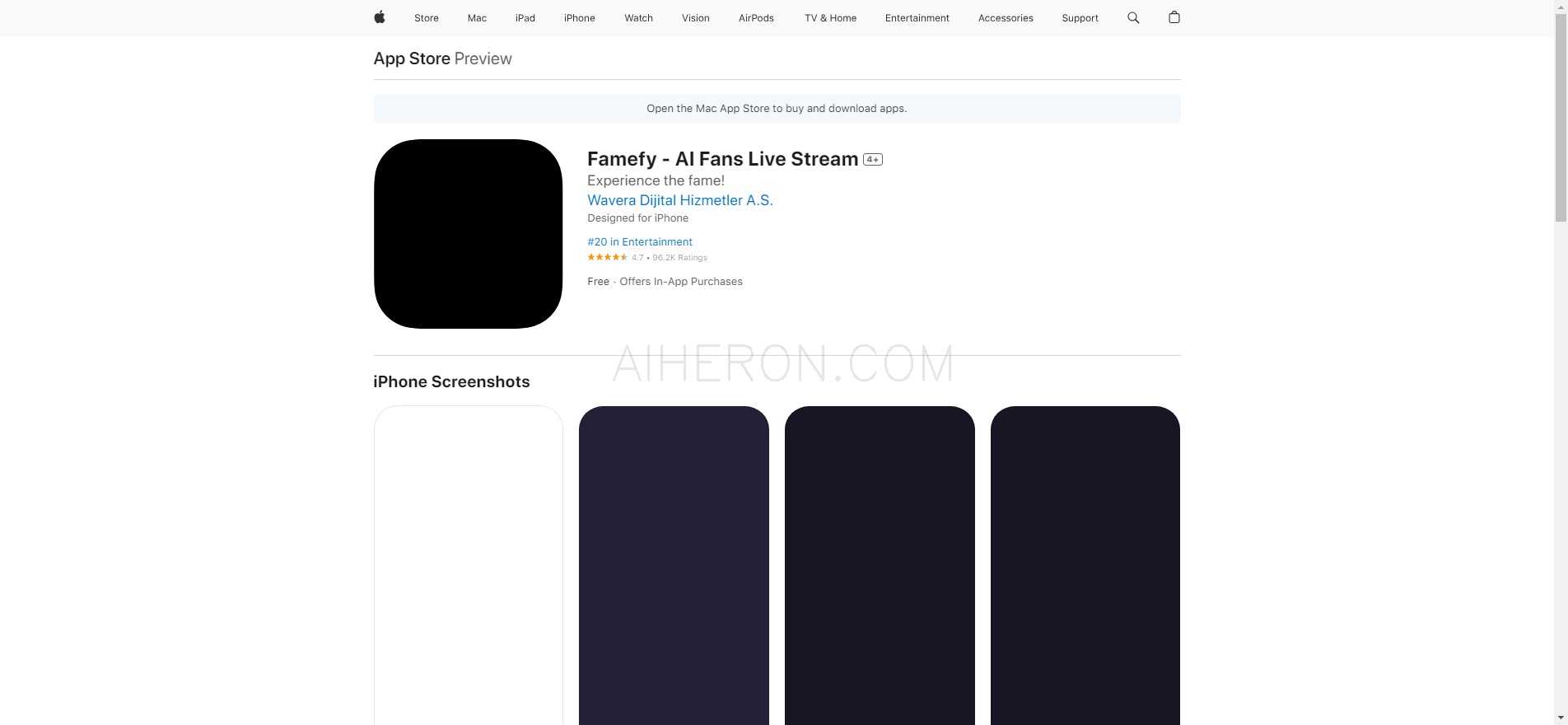 Famefy - AI Fans Live Stream ，Experience the thrill of virtual fame ...