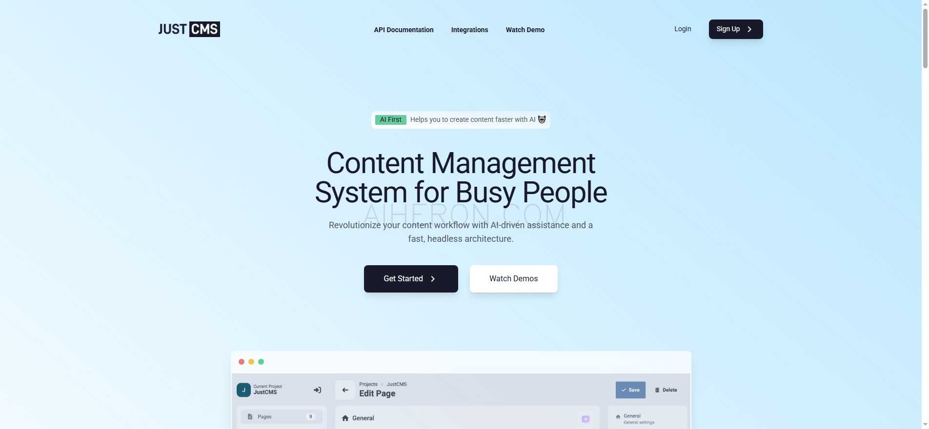 AI First, Headless, Affordable Content Management System ，Simplify ...