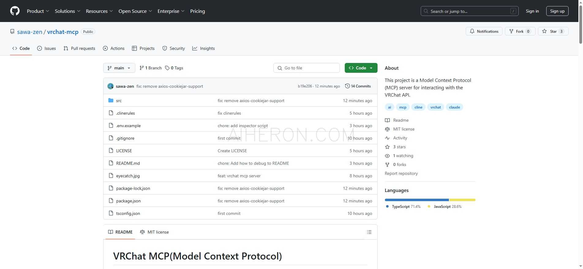 VRChat MCP(Model Context Protocol) ，This project is a Model Context ...