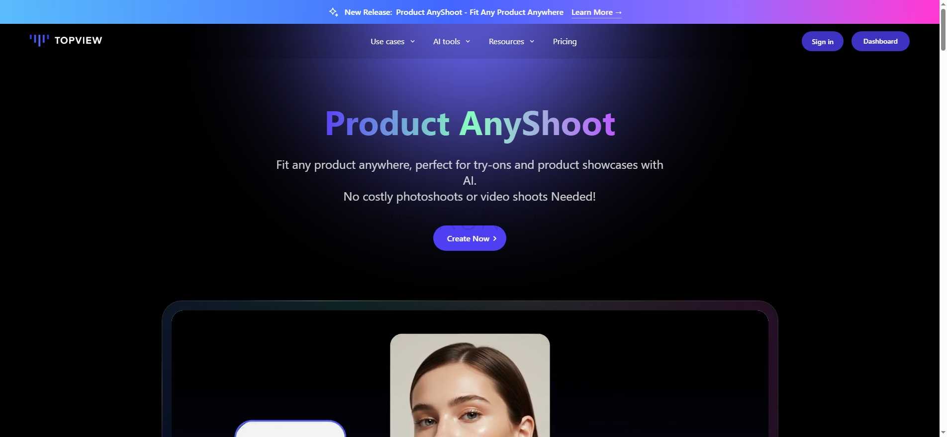 Product AnyShoot: Instantly Fit & Showcase Any Product Anywhere with AI ，Instantly fit and ...