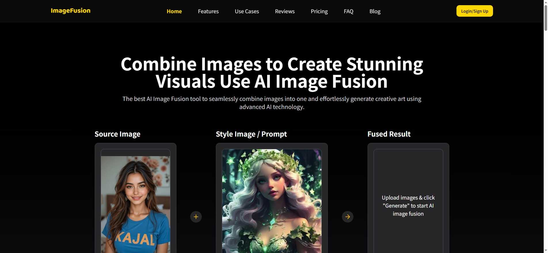 AI Image Fusion Tool | Free Online Photo Combiner & Enhancer ，Quickly ...