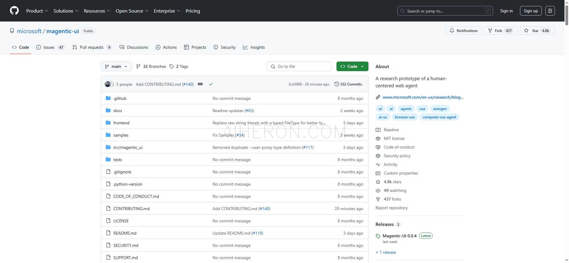Magentic-UI ，Magentic-UI：为您提供更高效的网页任务自动化，保持完全控制