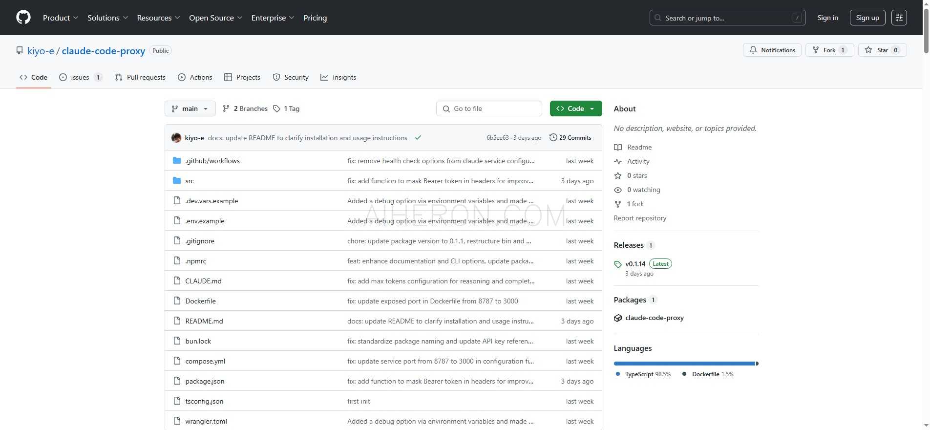 GitHub - kiyo-e/claude-code-proxy ，一个支持 Claude 与 OpenAI API 格式转换的高效代理服务