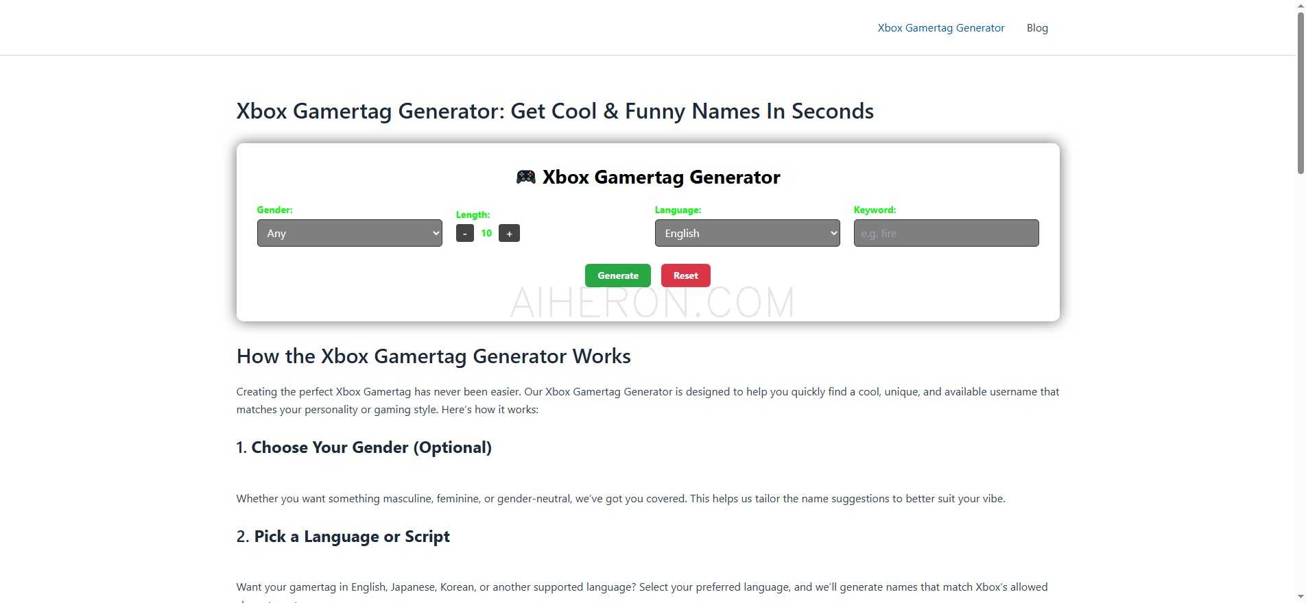 Xbox Gamertag Generator: Get Cool & Funny Names In Seconds ，通过Xbox ...